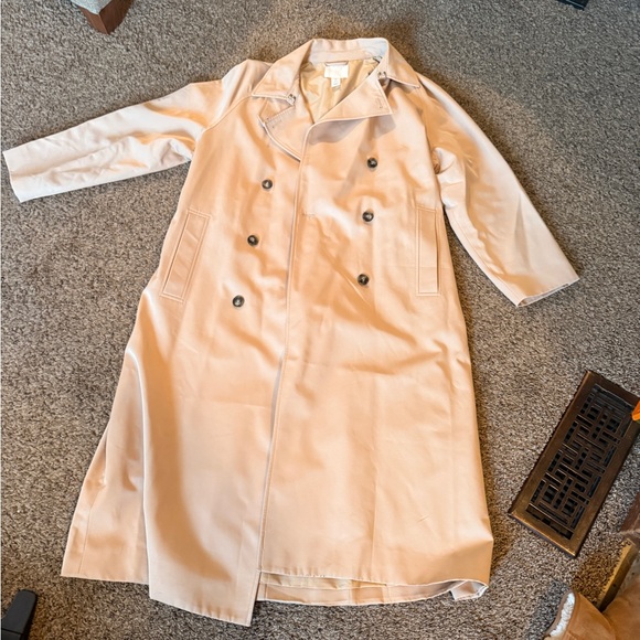 H&M | Jackets & Coats | Hm Long Trench Coat | Poshmark